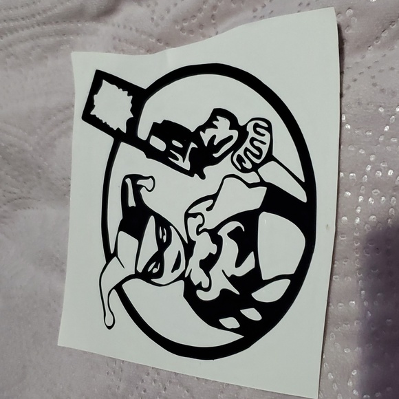 Hand Crafted | Other | Harley Quinn Permanent Decal Design H03 | Poshmark